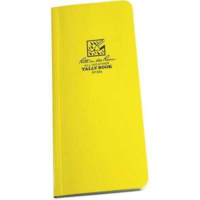 914621-1 Rite In The Rain All Weather Notebook: Tally, 3-1/2 in x 8 in ...