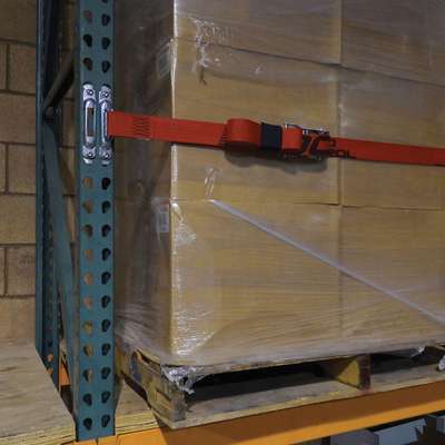 938294-4 Logistic Strap Anchor: Steel, 1,000 lb Working Load Limit ...