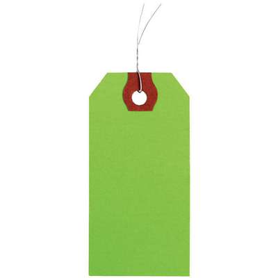 82896 Blank Tag, Paper, Height: 5-1/4", Width: 2-5/8", Green | Imperial ...