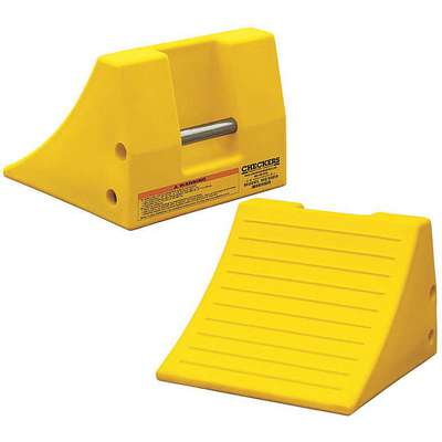 916733-9 Checkers Single, Urethane Wheel Chock for Mine Support ...