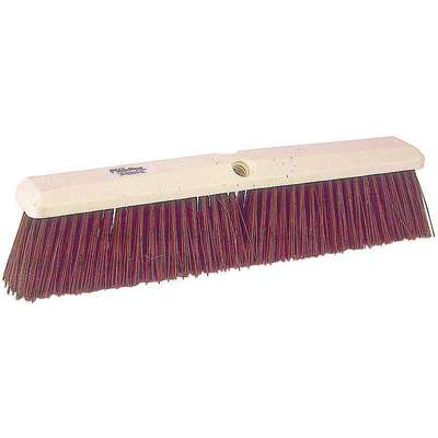 915088-4 Tough Guy Push Broom: Plastic, 24 in Sweep Face, No Handle ...