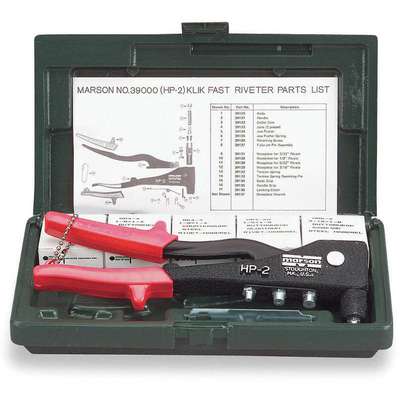 911105-1 Rivet Tool Kit, Rivet Tool Kit, For Rivet Type Blind, For ...