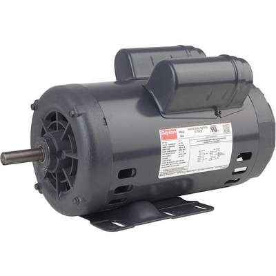 932952-3 Dayton General Purpose Motor, 3/4 HP, Capacitor-Start/Run ...