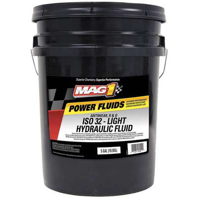 924199-9 Mag 1 Hydraulic Oil, 5 gal. Pail, ISO Viscosity Grade : 32 ...