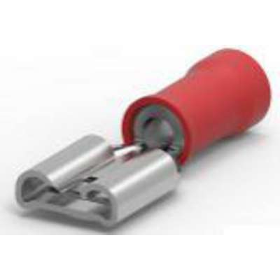 83077 Female Quick Disconnect Terminal, Red, 22-18 AWG | Imperial Supplies