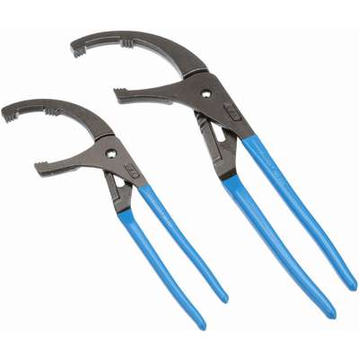 918352-2 Channellock Oil Filter Pliers Set: Carbon Steel Plier ...