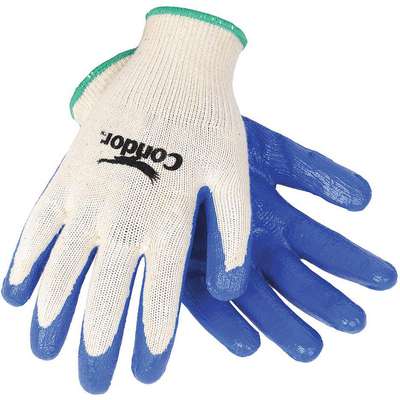 929467-6 Condor Coated Gloves, L, Palm, Nitrile Glove Coating Material ...