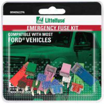 83166 Littelfuse Emergency Fuse Kit Fuse Kit Compatible W/ Ford ...
