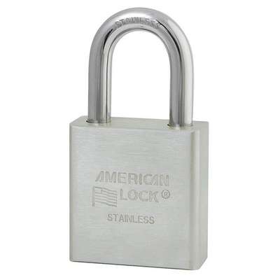 931445-3 American Lock Alike-Keyed Padlock, Open Shackle Type, 1-1/8 ...