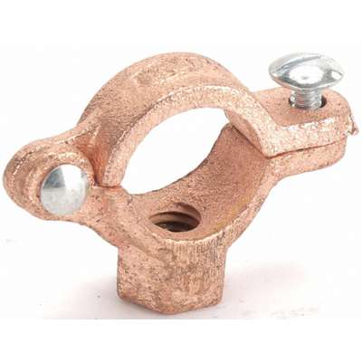 916595-5 MSS SP-58(Type 12) Split Ring Hanger, Copper Plated Malleable ...