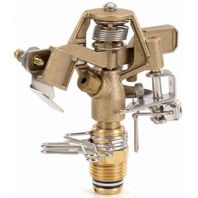 920570-6 Brass Sprinkler Head, 1/2" MNPT Connection, Full Circle, 20 ...