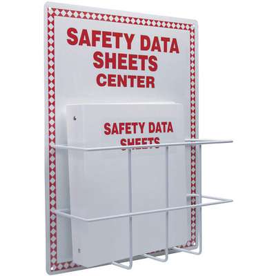 916485-2 Safety Data Sheets Center Kit, English, Includes Backboard ...
