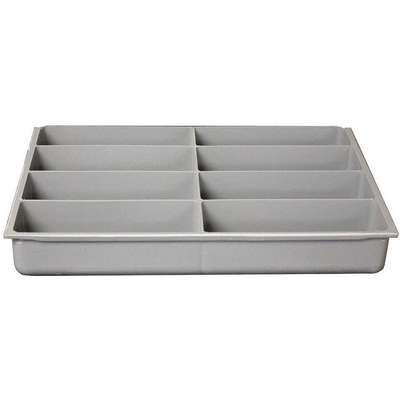927538-8 Plastic Compartment Drawer Insert, Compartments per Drawer: 8 ...