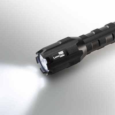 Lumapro Tactical LED Handheld Flashlight, Aluminum, Maximum Lumens ...