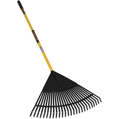 926187-6 Seymour Midwest Structron 26 Tine Leaf Rake; 51" Fiberglass ...