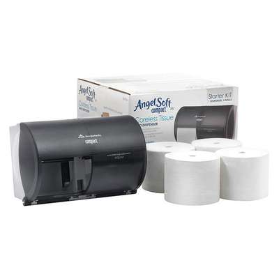 930176-8 Georgia-Pacific Toilet Paper Dispenser, Compact, Smoke ...