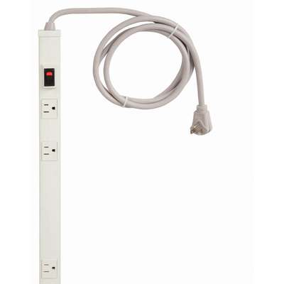 940957-1 Hubbell Wiring Device-Kellems Outlet Strip; 6 Outlets; 15 Amp ...