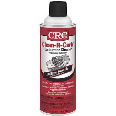 927244-5 CRC Carburetor Cleaner;Aerosol Can;16 oz.;Flammable;Non ...