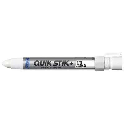 941428-8 Markal Quik Stik(R) Plus Oily Surface White: White, Ceramic ...