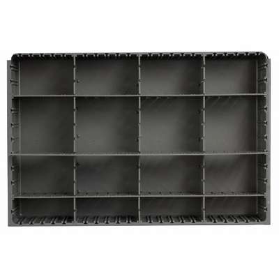 925957-1 Durham Compartment Drawer Insert: 18 in x 12 in x 3 in, 16 ...