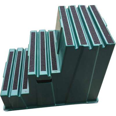 922333-7 3-Step, Plastic Box Step with 500 lb. Load Capacity, 35-1/4 ...