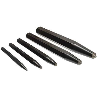 925058-4 Mayhew Center Punch Set: 3/32 in_5/32 in_3/16 in_5/16 in_3/8 ...