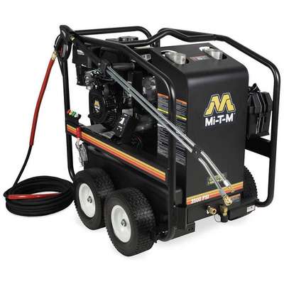 940577-3 Mi-T-M Pressure Washer: 3,500 psi Op Pressure, Cold/Hot, 14 hp ...