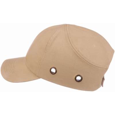 917836-4 Condor Khaki Inner Shell ABS, Outer Cotton Bump Cap, Fits Hat ...