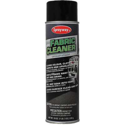 917344-9 Sprayway Fabric Foam Cleaner, 19 oz. Aerosol Can, Wintergreen ...