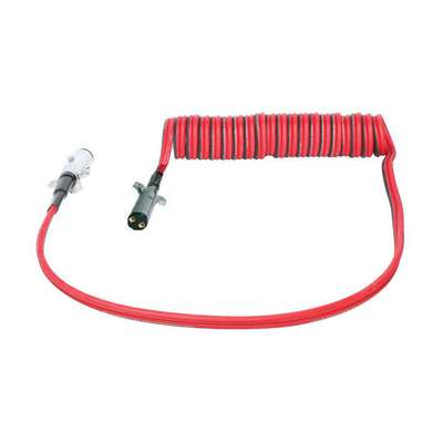 78494 Tectran 15 ft. Dual Pole Liftgate Cord, Coiled, 4 AWG, Metal ...