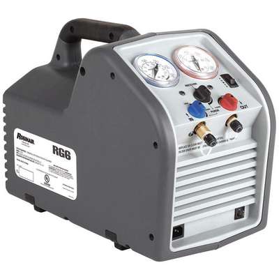 924739-5 Robinair Refrigerant Recovery Machine, 2-Port, NEMA 5-15p Male ...