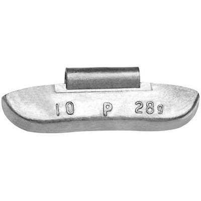 Perfect Equipment Non-Coated Lead Wheel Weight; P Series, 0.5 oz ...