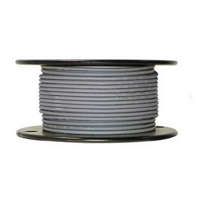 73466 100 ft. Plastic Primary Wire, 18 AWG, Gray | Imperial Supplies