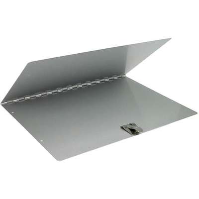 924940-6 Registration Holder: Hard Surface, Gray, 12 1/4 in Lg, 8-3/4 ...