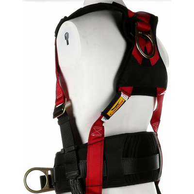926080-7 Condor Full Body Harness: Positioning, Vest Harness, Back/Hips ...