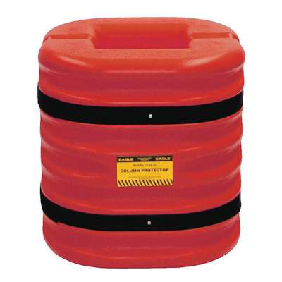 933712-2 High Density Polyethylene Column Protector for 10", Round or ...