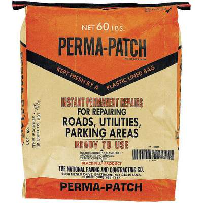 Perma-Patch PP-60-C Cold Patch, Black, 60 lb. | Imperial Supplies
