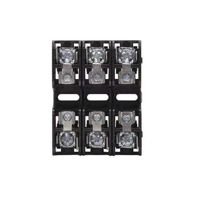 930094-1 Eaton Bussmann 3-Pole Midget Fuse Block, AC: 600VAC, DC ...