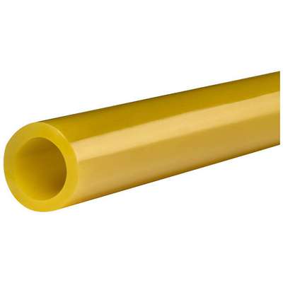 941511-8 Tubing: PVC, Yellow, 3/4 in Inside Dia, 1 in Outside Dia, 10 ...