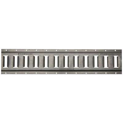 912587-2 12 ga. Series E Track - Galvanized: Steel, Bolt-On Mounting ...
