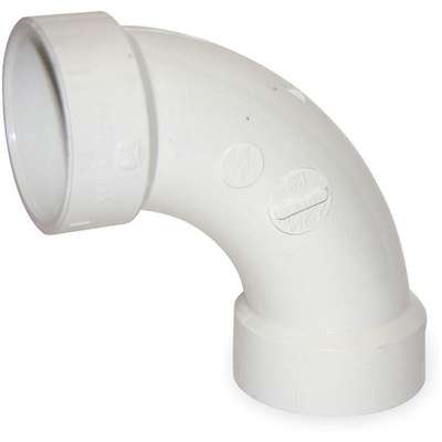 MUELLER INDUSTRIES 1WJY8 PVC Elbow, 90° Long Sweep | Imperial Supplies