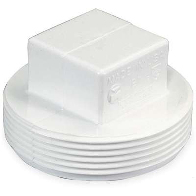 912021-8 PVC Cleanout Plug, MNPT, 1-1/2" Pipe Size - Pipe Fitting ...