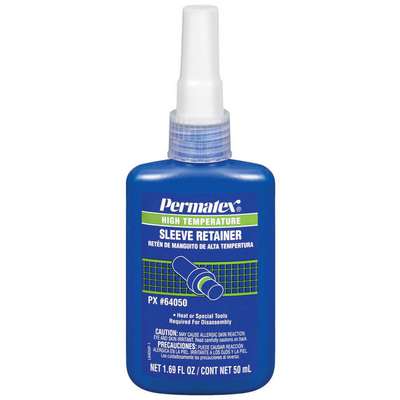 9143 Permatex Medium Strength Sleeve Retainer, 50 ML Threadlocker ...