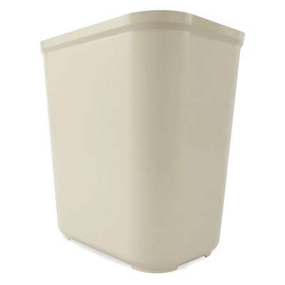 932822-1 Rubbermaid Fire-Resistant Wastebasket, 7 gal, Stationary ...