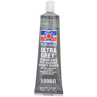 9166-1 Permatex RTV Silicone, Gray Paste, 3.5 oz. Tube | Imperial Supplies
