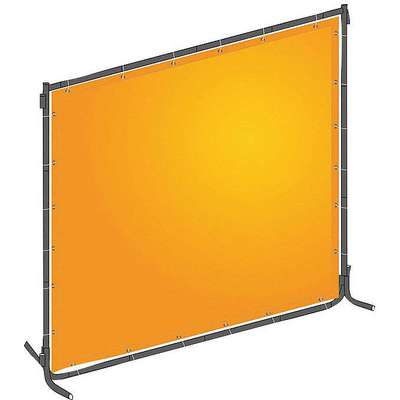 914888-5 Westward Transparent PVC Welding Screen, 6 ft. H x 6 ft.W x 0. ...