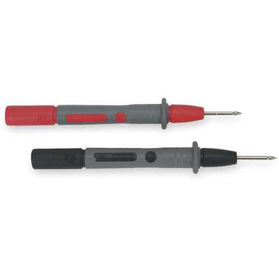 917850-5 1000 VAC/DC PVC Test Probe, Black/Red; CAT I V 600 V, CAT III ...