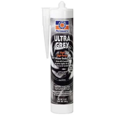 Permatex 82195 RTV Silicone, Gray Paste, 13 oz. | Imperial Supplies