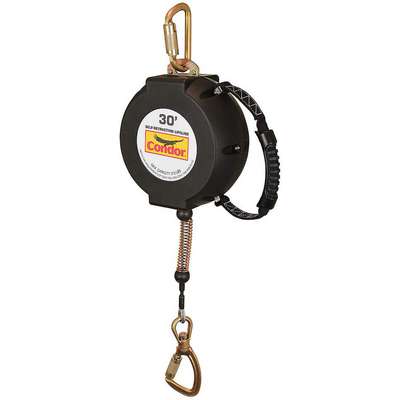 915114-6 Condor Self-Retracting Lifeline;30 ft., Max. Working Load: 310 ...