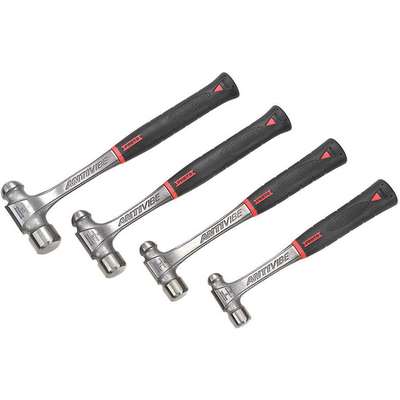 919488-9 Proto Ball Peen Hammer Set, Head Weight (Oz.) 8.0, 12.0, 16.0 ...